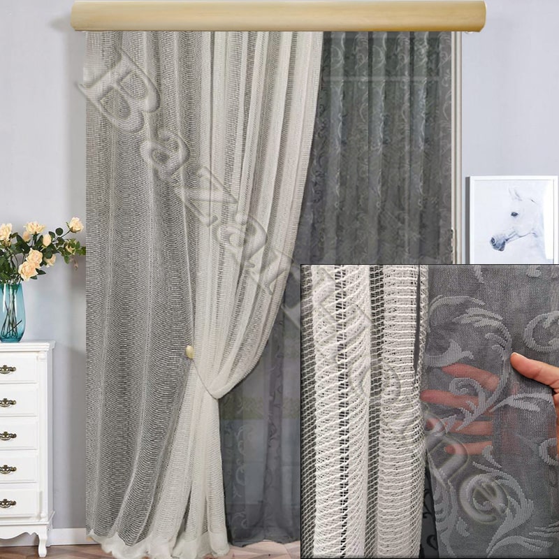 Κουρτίνες για σαλόνι ραμμένες - BazarHome